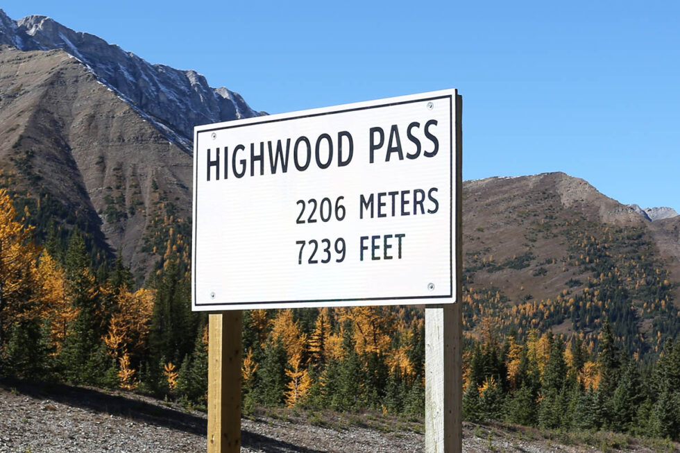 Canada's Highest Highway Pass